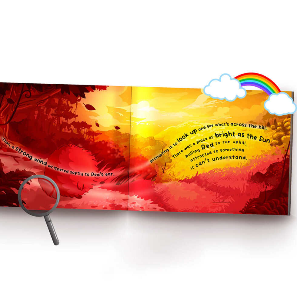Red To Rainbow Storybook - WildRed Publishing Website